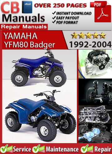 Yamaha Service Repair Manuals PDF Download | CB Manuals
